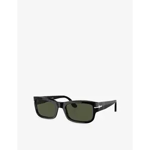 Persol Po3326s Rectangle-frame Acetate Sunglasses