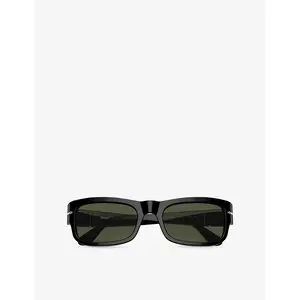 Persol Po3326s Rectangle-frame Acetate Sunglasses