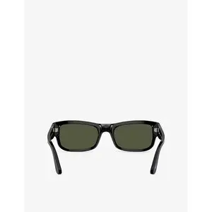 Persol Po3326s Rectangle-frame Acetate Sunglasses