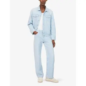 Casablanca Monogram-print Embroidered Denim Jacket