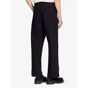 Sandro Barrel-leg Mid-rise Denim Jeans