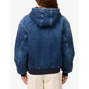 Carhartt Work In Progress Hooded Denim Jacket