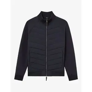 REISS Calvorn Quilted Zip-up Jacket