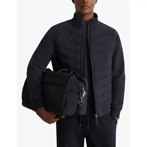 REISS Calvorn Quilted Zip-up Jacket