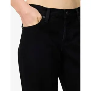 FRAME X Amelia Gray Wide Leg Denim Jeans