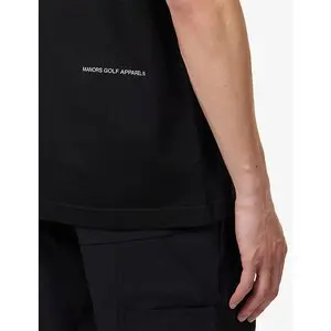 MANORS Logo Short-sleeved Cotton-jersey T-shirt