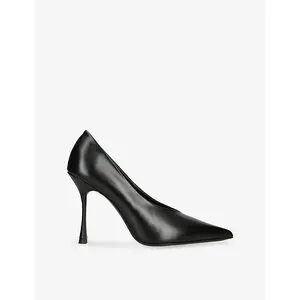 JUDE Kiss" Leather Courts With Stiletto Heel