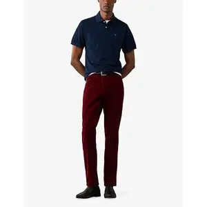 HACKETT Logo-embroidered Slim-fit Cotton Polo Xxl