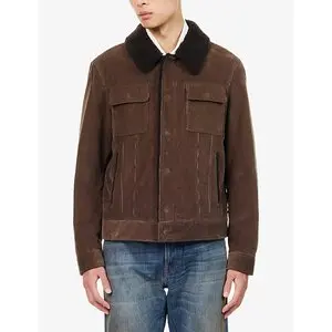 TOM FORD Corduroy Shearling-collar Jacket