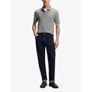 BOSS Logo-embroidered Short-sleeve Cotton Polo Xxl