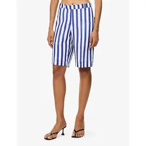 ARAM Striped Tailored Woven Shorts