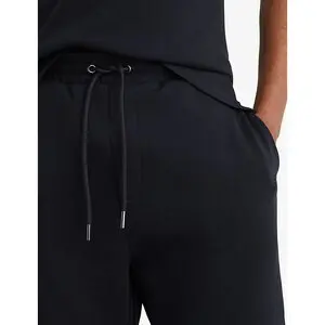 REISS Renly Textured Drawstring-waist Stretch-woven Shorts