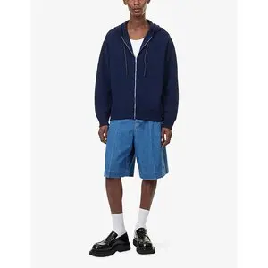 Bottega Veneta Relaxed Fit Drawstring Hoody