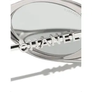 Chanel Oval-frame Acetate Sunglasses