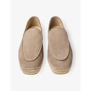 JIMMY CHOO Shenton Velvet Suede Espadrilles