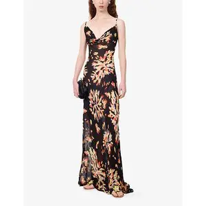 RAT AND BOA Catarina Floral Print Maxi Dress