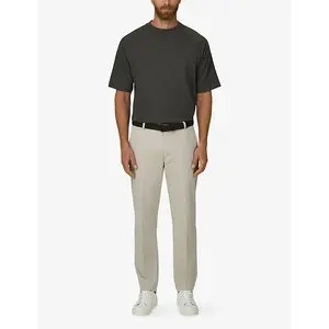 Boggi Milano Mélange B Tech Piqué-cotton T-shirt