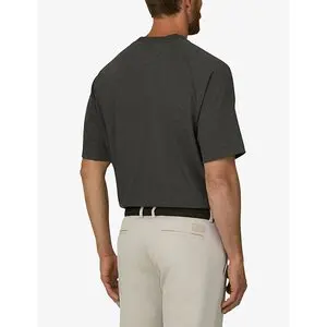 Boggi Milano Mélange B Tech Piqué-cotton T-shirt