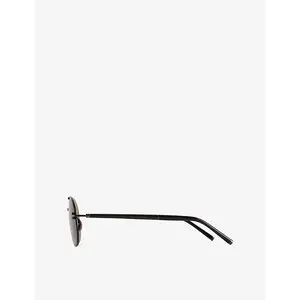 TOM FORD Navigator Pilot-frame Metal Sunglasses