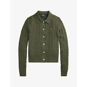 Cotton Cable Knit Cardigans