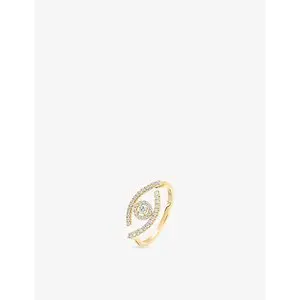 Messika 18ct Gold Diamond Ring - Yellow