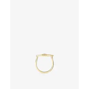 Messika 18ct Gold Diamond Ring - Yellow