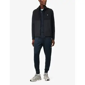 Vuori Sunday Element Logo-print Woven Vest