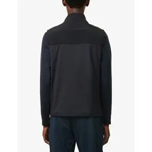 Vuori Sunday Element Logo-print Woven Vest