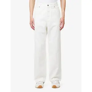 Loewe Anagram-embroidered Denim Jeans