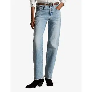 Polo Ralph Lauren Paint-splattered Straight-leg Jeans