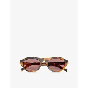 Prada Irregular-frame Acetate Sunglasses