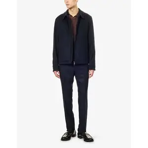 Corneliani Padded Cashmere Blouson Jacket