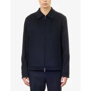 Corneliani Padded Cashmere Blouson Jacket