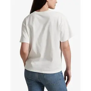 Polo Ralph Lauren Cotton T-shirt With Embroidered Logo - White