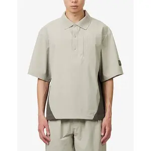 MANORS Shooter Branded Stretch-woven Polo Shirt - Dune