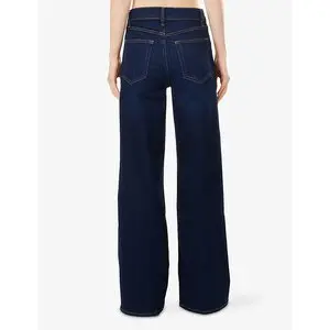 FRAME Le Slim Palazzo Stretch-denim Jeans - Fairway