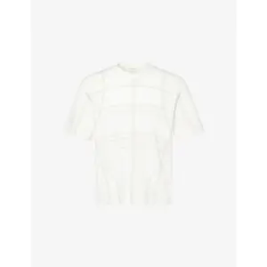 CRAIG GREEN Flatlock Short-sleeve Cotton T-shirt - White