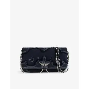 Zadig&Voltaire Denim Cross-body Bag - Silent