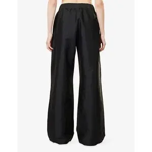 REEM ALKANHAL Straight-leg Taffeta Trousers