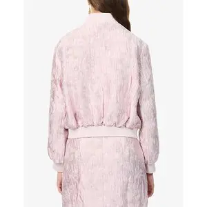 Huishan Zhang Carolina Floral Woven Jacket