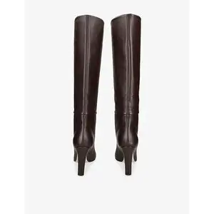 ALEVI MILANO Auryn 95 Leather Heeled Knee-high Boots