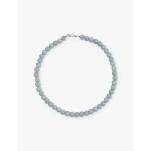 ANNIKA INEZ Sterling-silver Angelite Necklace - Silv/ang
