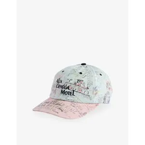 PALY HOLLYWOOD Alta Cienega Cotton Baseball Cap - Teal