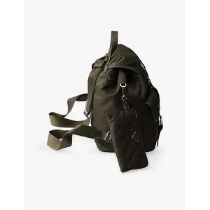 Prada Quilted Re-nylon Backpack - Green