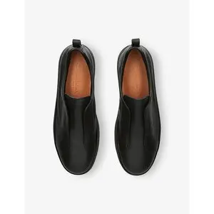 Santoni Victory Unlined Leather Trainers