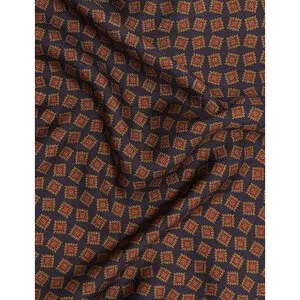 Dunhill Floral-pattern Silk Pocket Square