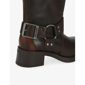 Steve Madden Bonetta High-leg Leather Boots