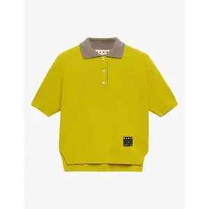Marni Contrast Collar Cashmere Shirt - Mxv42