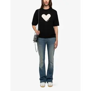 Zadig&Voltaire Short Sleeve Cashmere Jumper