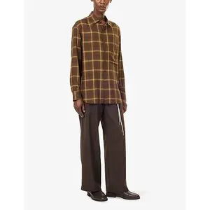 SONG FOR THE MUTE Wide-leg Relaxed-fit Woven Trousers